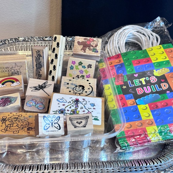 Toys | Creativity Bundle For Kids Amazing Set Of Kid Themed Stamps For ...